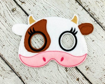Cow mask | Etsy