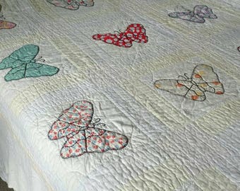 Butterfly quilt | Etsy