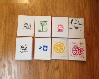 Linoleum stamp | Etsy