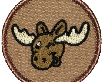 Moose patch | Etsy