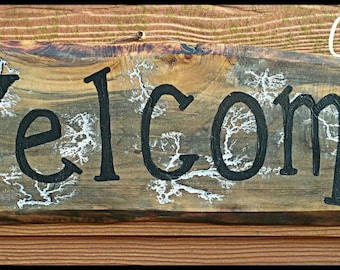 Wood burned sign | Etsy