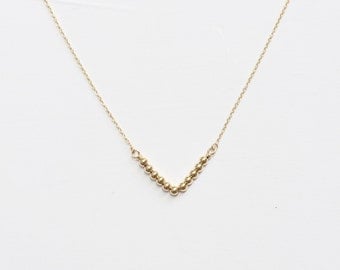 V shaped necklace | Etsy