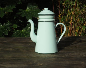 Enamel coffee pot | Etsy
