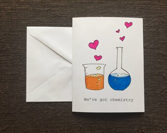 Unless You Got Bunsen Card Chemistry Valentine Pun Funny