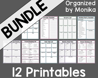Budget Printable Bundle Save 5 Dollars