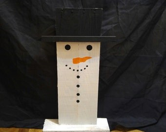 Pallet snowman | Etsy