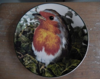 CHRISTMAS ROBIN REDBREAST toy knitting pattern by Georgina