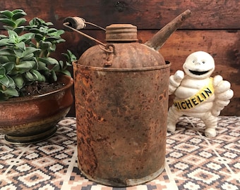 Antique oil can | Etsy