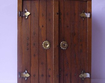 Wooden key cabinet | Etsy