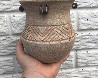 African clay pot | Etsy