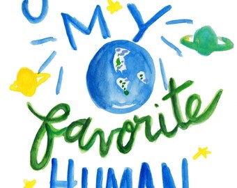 My favorite human | Etsy