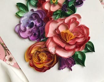 3d quilling | Etsy