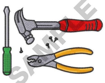 Carpenter embroidery | Etsy