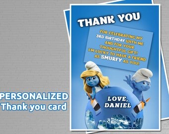 Smurf movie | Etsy