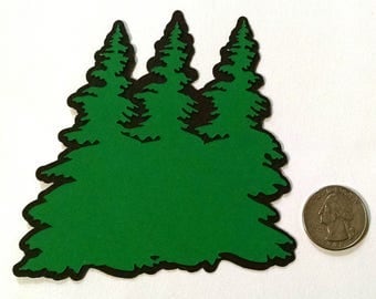 Pine tree shape | Etsy