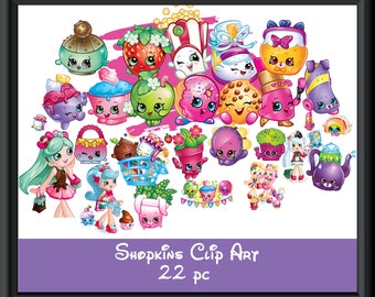 Shopkins clipart | Etsy