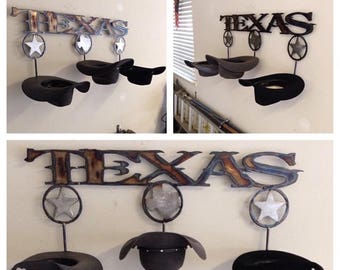 Horseshoe Cowboy Hat Rack