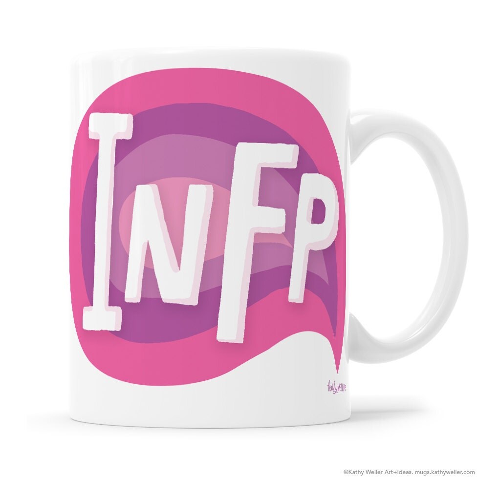 Socially Awkward INFP Gift MBTI Gift Introvert Mug Emotional