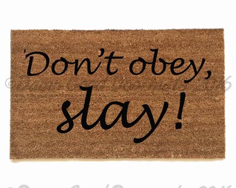 Funny & rude doormats Art you can wipe your by DamnGoodDoormats
