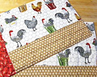 Chicken placemats | Etsy