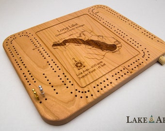 Cribbage board table | Etsy