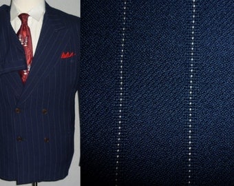 Double breasted suit | Etsy