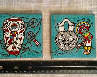 Native american tile | Etsy