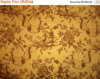 Asian toile fabric | Etsy