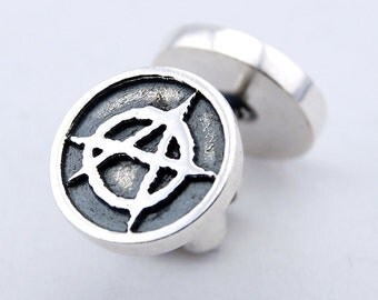 Anarchy earrings | Etsy