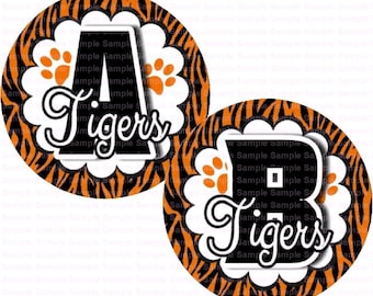 Tiger letters | Etsy