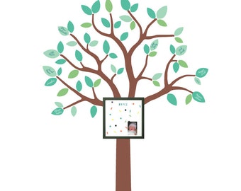 Family tree sticker | Etsy