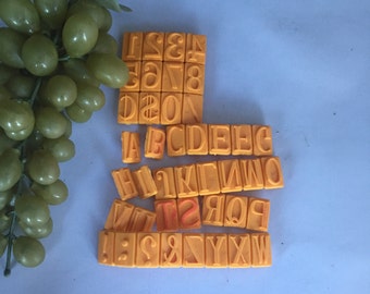 Small letter stamps | Etsy