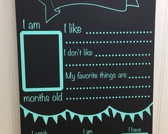 Monthly pictures | Etsy