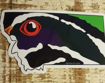 Wood duck decal | Etsy