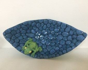 Hand painted frog | Etsy