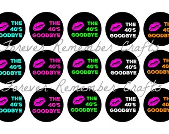 Kiss 40s goodbye | Etsy