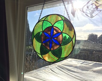 Chakra stained glass | Etsy