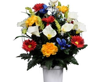 Cemetery basket | Etsy