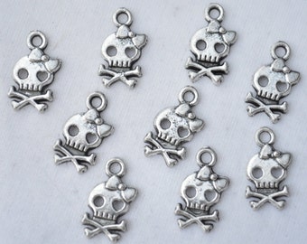 Bone skull bead | Etsy