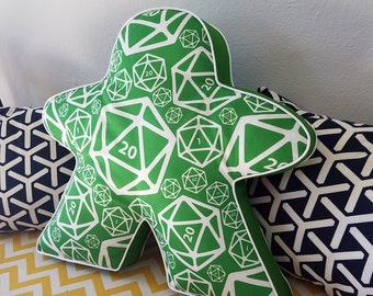 D20 pillow | Etsy