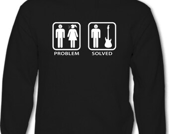 Problem solved funny divorce feminist T-shirt screenprinted