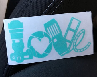Photographer decal | Etsy