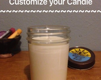 Personalized candles | Etsy