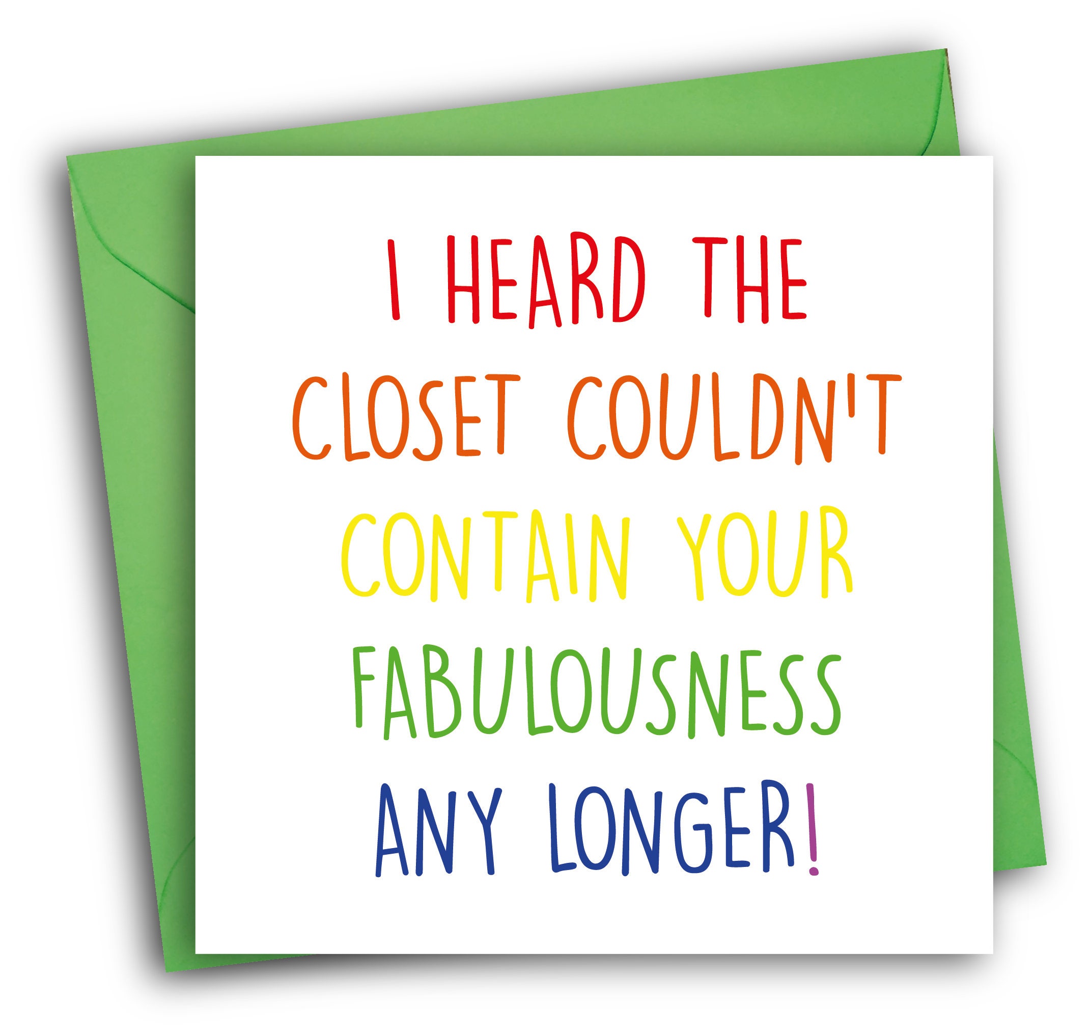 Coming Out Card/ LGBT Card