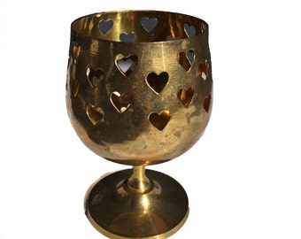 Brass goblets | Etsy