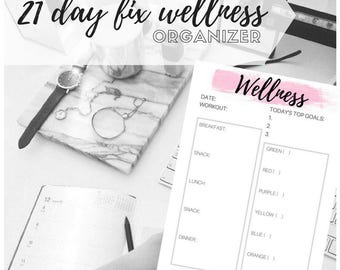 21 day fix planner | Etsy
