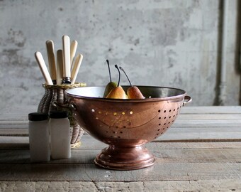 Metal colander | Etsy