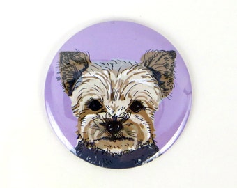 Yorkie buttons | Etsy