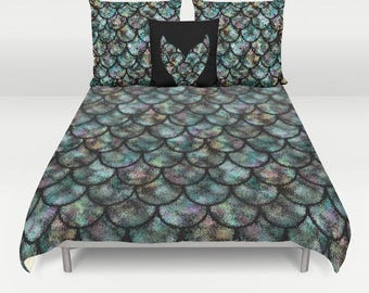 Mermaid comforter | Etsy