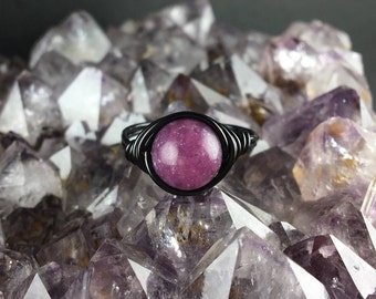 Natural stone ring | Etsy